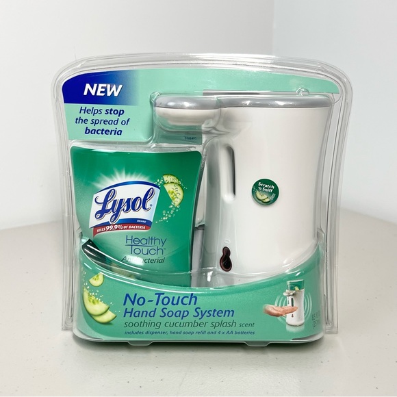 Lysol | Bath & Body | New Lysol Healthy Touch No Touch Hand Soap System ...